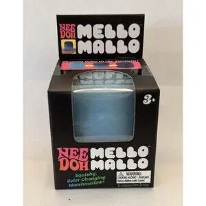 Toys | Needoh Mello Mallo Blue Color Changing Squishy Marshmallow Viral ...